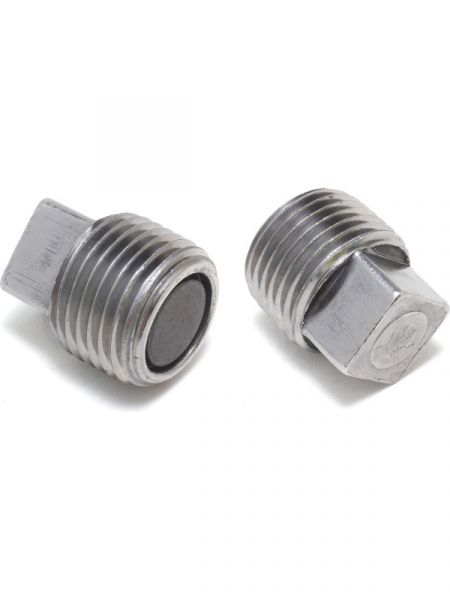 Buy Trans-Dapt Drain Plug 1/2 in NPT Square Head Magnetic Steel Natural ...