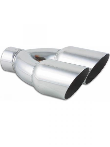Buy Vibrant Performance Exhaust Tip Weld-On 2-1/2 in Inlet Dual 3-1/2 ...