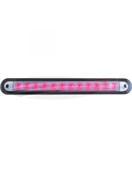 Buy Hella Red LED Strip Lamp Wide Rim 24V Flush Mount 2.5M Lead ...