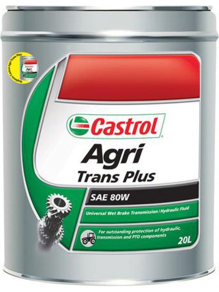 Buy Castrol 80W Agri Trans Plus 20 Litre 3379399 Online | Rolan Australia