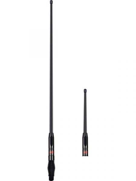Buy GME 1.2M All Terrain UHF AE4705B + Aw4704B Whip Twin Antenna Pack ...