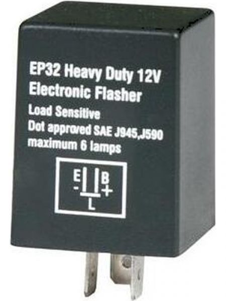 Buy Tridon Flasher Unit 12V 3Pin Outage EP32 Online | Rolan Australia