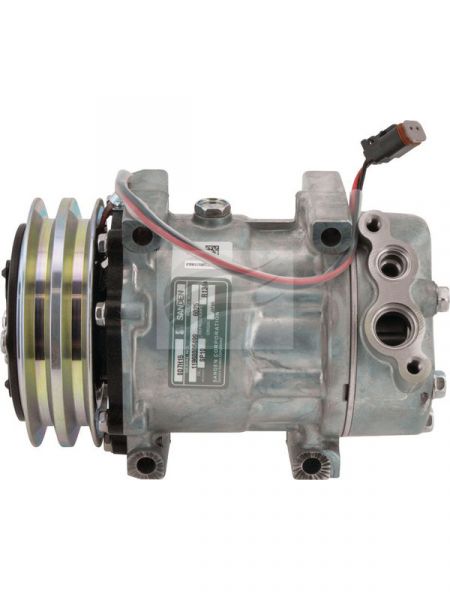 Buy Sanden Compressor Scania Truck Sd7H15 24V 2A 132mm Pad Direct Mount ...