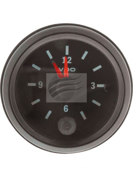 Buy VDO Cockpit Vision Clock 12/24V w/ LED Ilumntn & Analogue Quartz ...