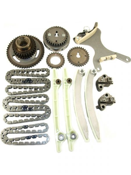 Buy Cloyes Timing Chain Set Single Non-Roller Tensioner Guides Dodge 9 ...
