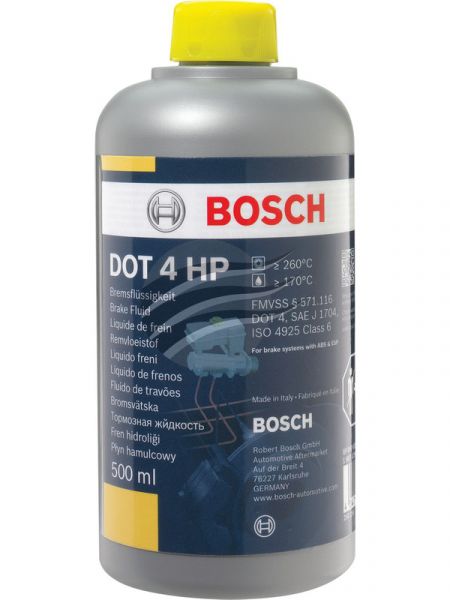 Buy Bosch DOT 4 High Performance Brake Fluid 500ml BF4HP-500ML Online ...