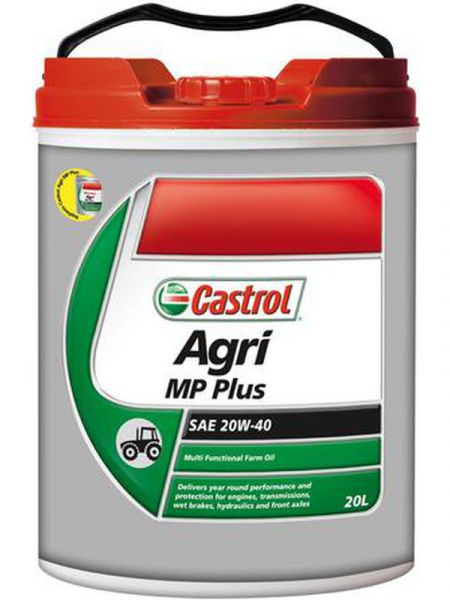 Buy Castrol Agri MP Plus 20W - 40 20 Litre 3334244 Online | Rolan Australia
