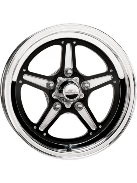 Buy Billet Specialties Street Lite Wheel Black 15x8 Bolt Pattern 5x4.5 ...