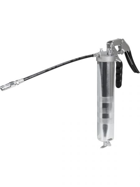 Buy Performance Tool Grease Gun Chrome Pistol Grip 12" Flex Hose 14 oz ...