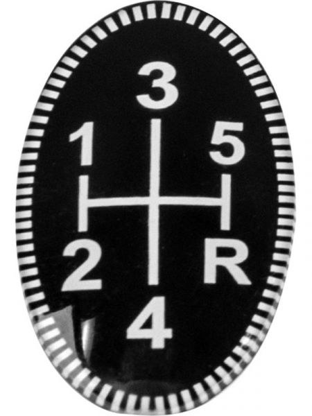 Buy Hurst Shift Knob Component Shift Pattern Indicator 5 Speed Mopar ...