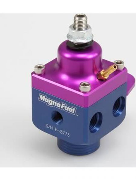 Buy Magnafuel Fuel Pressure Regulator Boost Reference Blue -10 AN Inlet ...