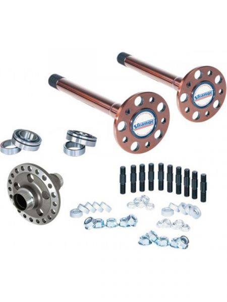 Buy Strange 40 Spline Solid Axles Bearings 5/8 in. Stud Kit & Spool ...