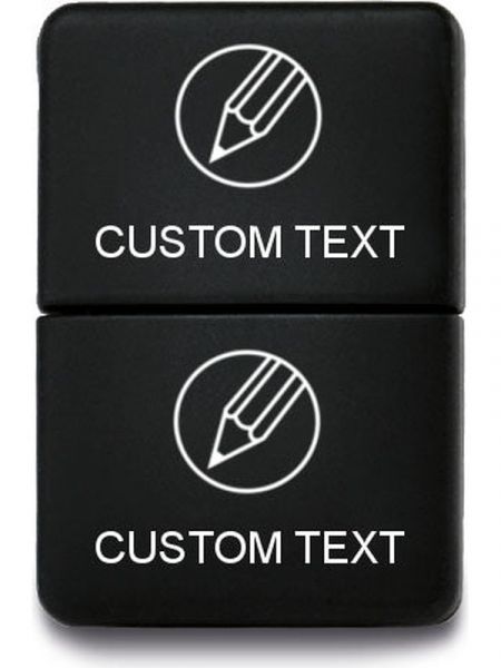 Buy Lightforce Dual Push Button Switch On/Off 12V Custom Engraving ...