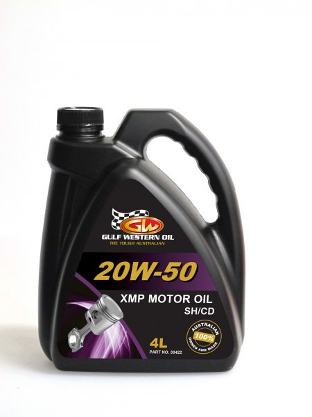 Buy Gulf Western XMP Motor Oil Sae 20W50 4 Litres 30422 Online | Rolan ...