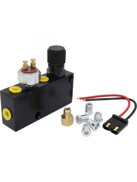 Buy Aeroflow Brake Proportioning Valve and Distribution Block Black ...