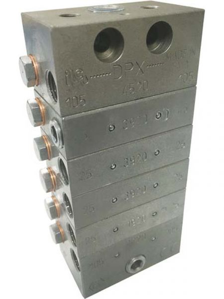 Buy Alemlube Assembled Divider Valves 18 Outlets 9 Section DPX9-18 ...