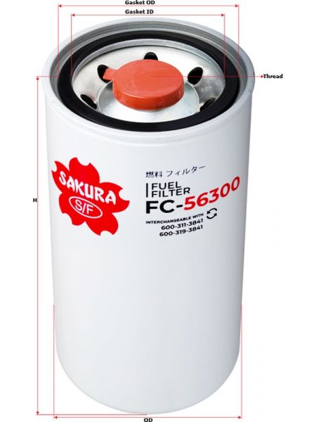 Buy Sakura Fuel Filter FC-56300 Online | Rolan Australia