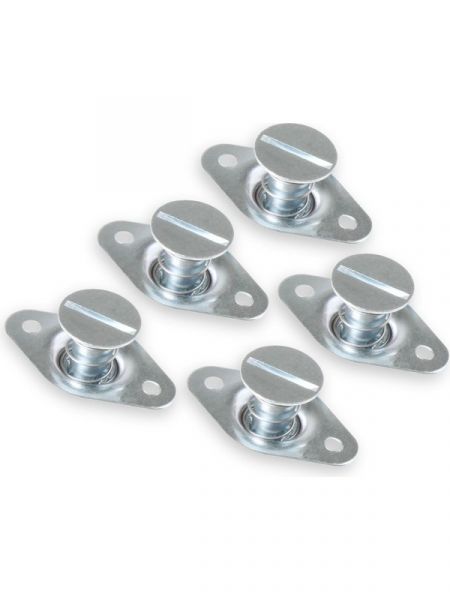 Buy Earls Quick Fastener Quarter-Turn Fastener Flush Slotted Pack 5 ...