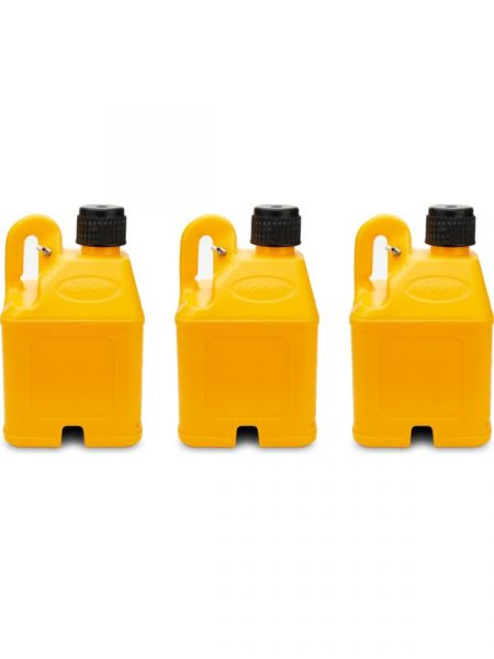 Buy Flo-Fast Utility Container Yellow Stackable Case of 3 50104-3 ...