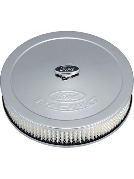Buy Ford Performance 13in Dia Air Cleaner Kit Chrome 302-350 Online ...