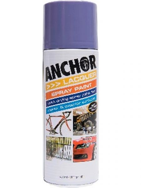 Buy Anchor Lacquer Paint Aerosol Spray Violet Blue 300g 47844 Online ...