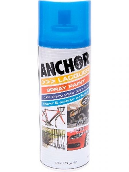 Buy Anchor Lacquer Paint Aerosol Spray Sparkling Blue 300g 46747 Online ...