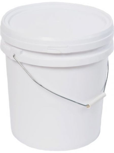 Buy Phoenix White Plastic Bucket with Lid 20L 12006 Online | Rolan ...