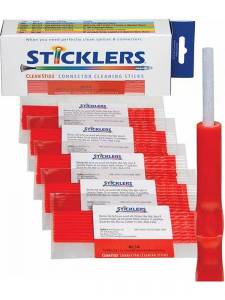 Buy Sticklers Cleanstixx Connector Cleaning Sticks 1.6mm Red 50 Pack ...