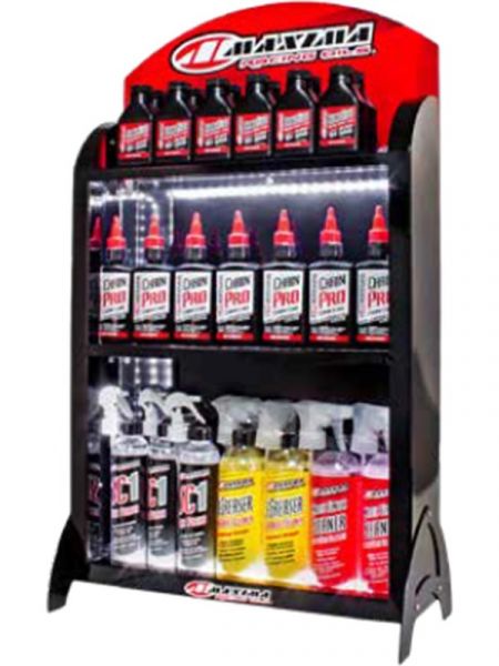 Buy Maxima Racing Oils Pop Led Counter Slatwall Display 47x12x77cm 10 ...