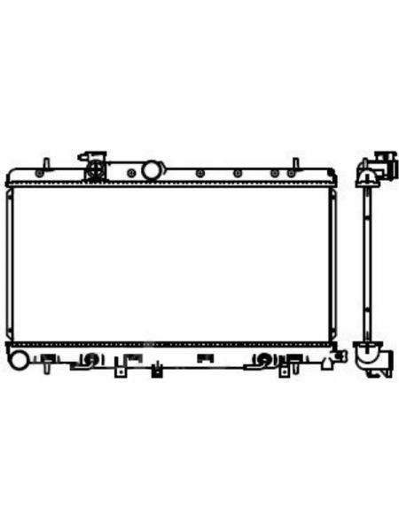 Buy Alcius Radiator RADSU418A Online | Rolan Australia