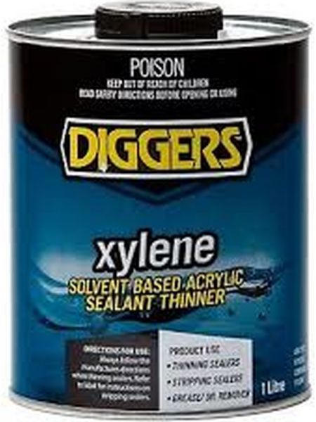 Buy Diggers Xylene Solvent Based Acrylic Sealant Thinner 1L 16030-61DIG ...
