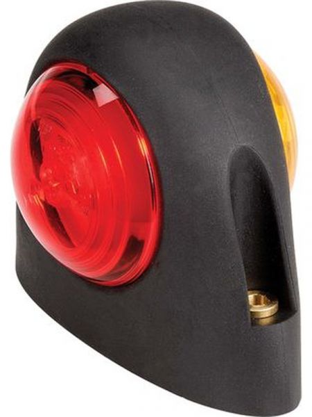 Buy Narva 933V Model 31 LED Side Marker Lamp Red/Amber Neoprene Body ...