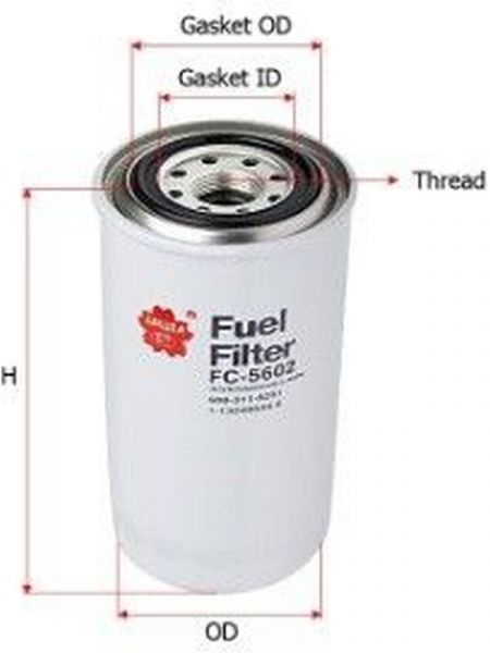 Buy Sakura Spin-On Fuel Filter FC-5602 Online | Rolan Australia