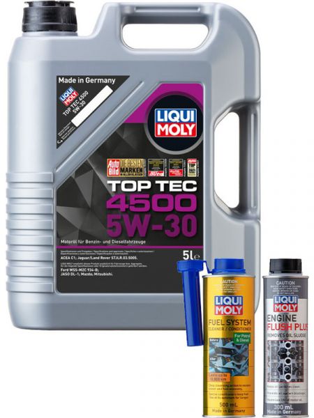 Buy Liqui Moly Top Tec 4500 5W-30 5L + Gold Service Kit RLK-LQM-104 ...
