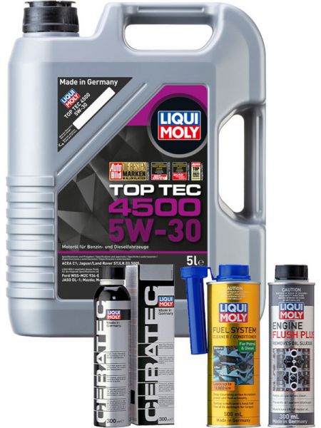 Buy Liqui Moly Top Tec 4500 5W-30 5L + Platinum Service Kit RLK-LQM-166 ...