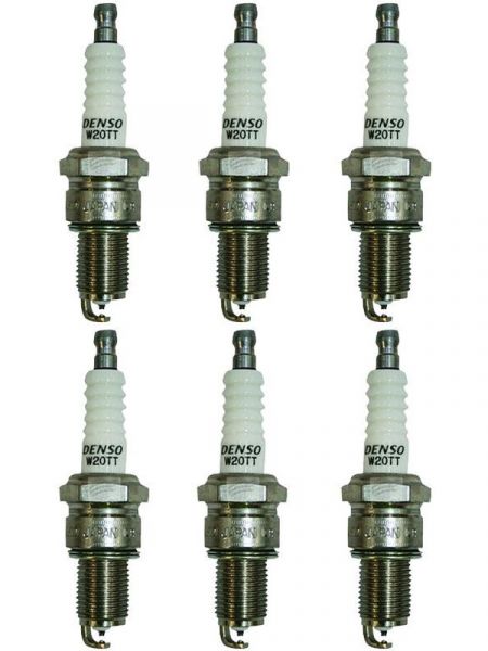 Buy 6 x Denso HP Nickel Twin Tip TT Spark Plugs W20TT RLK-DSP-464 ...