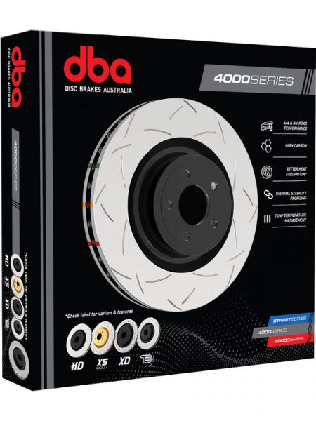 Buy DBA 4000 T3 Slotted Disc Brake Rotor (Single) 340mm DBA42722S ...