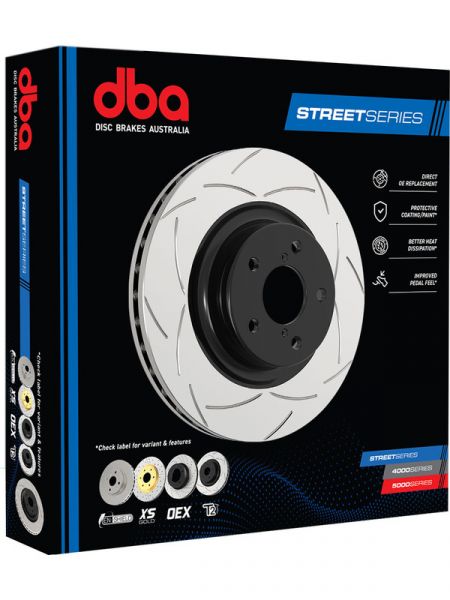 Buy DBA T2 Slotted Disc Brake Rotor (Single) 322mm DBA790S Online ...